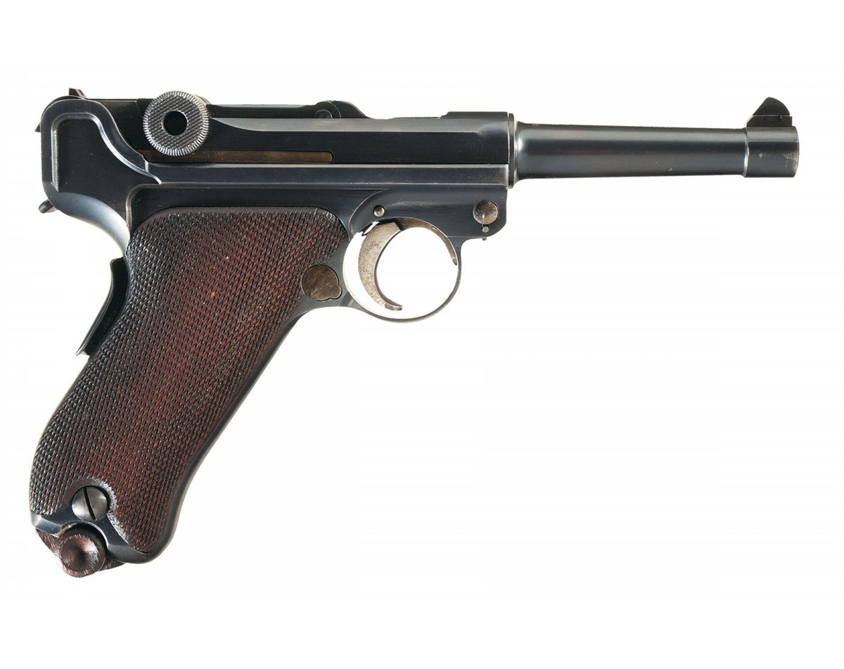 Rare DWM Model 1906 "Dutch" Luger Contract Pistol Rig Complete With ...