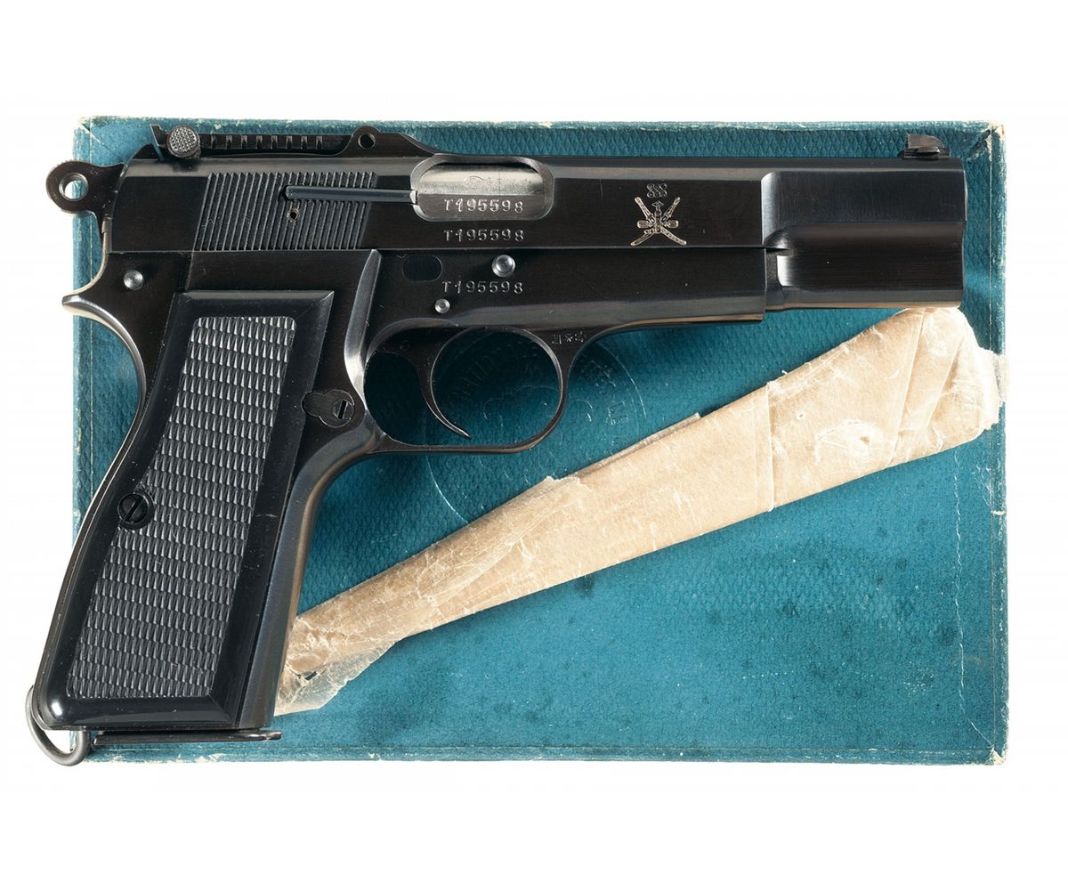 Exceptional Fabrique Nationale High Power Muscat & Oman Contract Semi ...