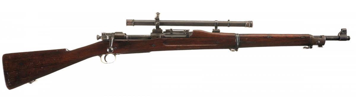 Desirable U.S.M.C. Model 1903 Springfield Sniper Rifle with Winchester ...