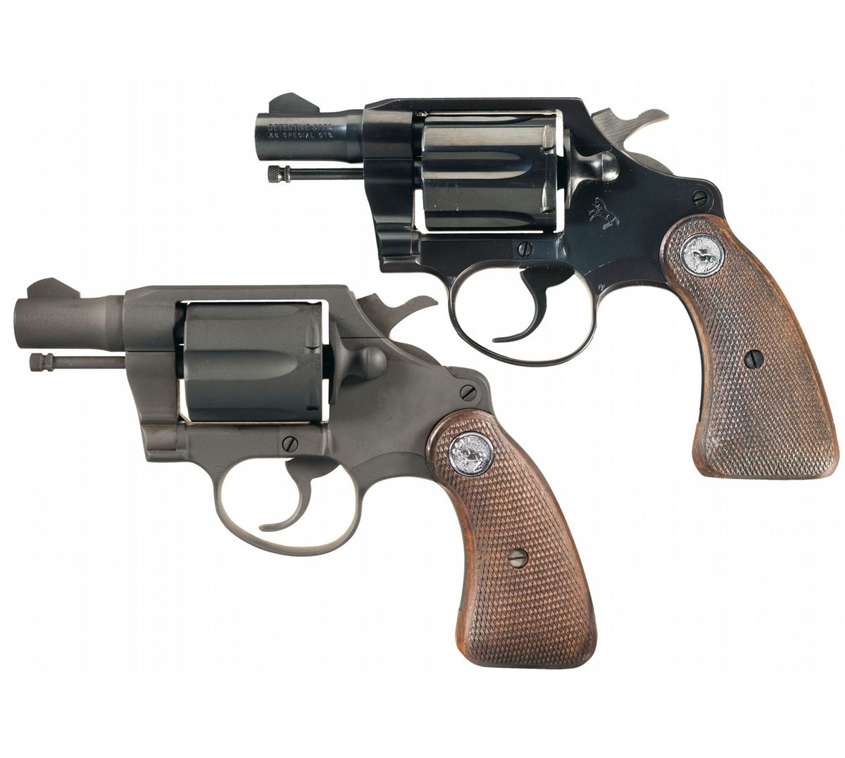 Two Colt Detective Special Double Action Revolvers