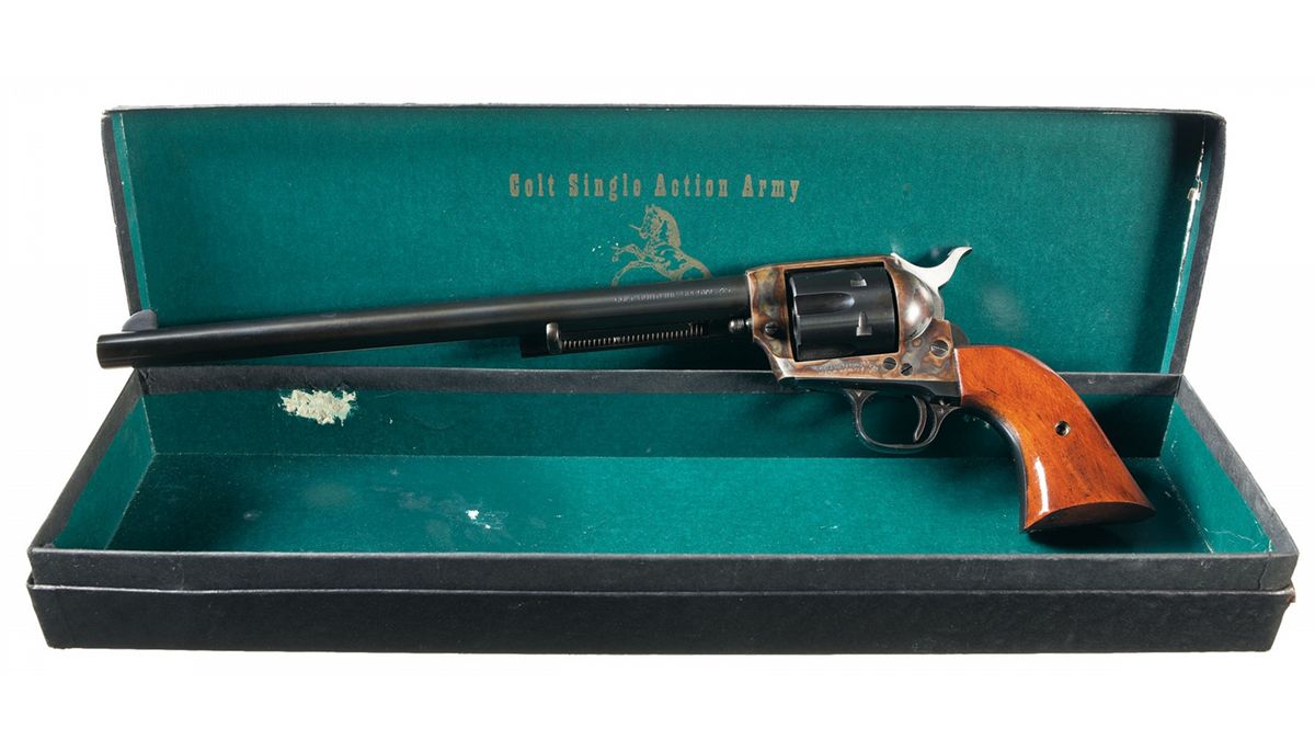Exceptional Second Generation Colt Single Action Army Buntline Special ...