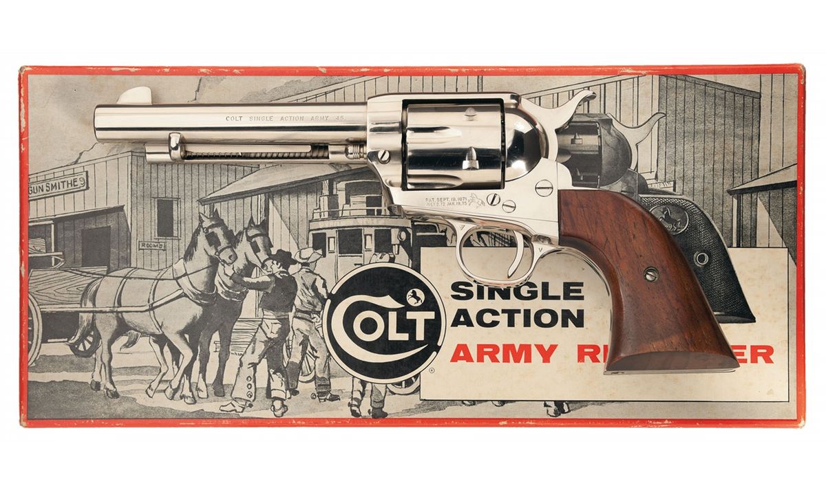 Second Generation Colt Single Action Army Revolver with Original ...