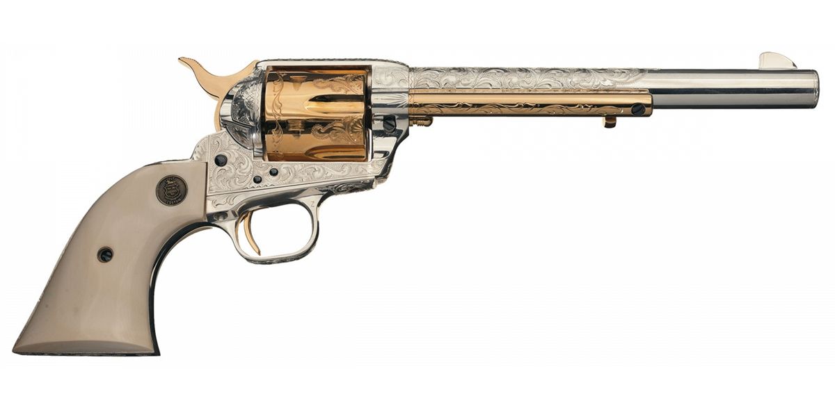 Cased Limited Edition 1 of 250 Engraved Buffalo Bill Commemorative Colt ...