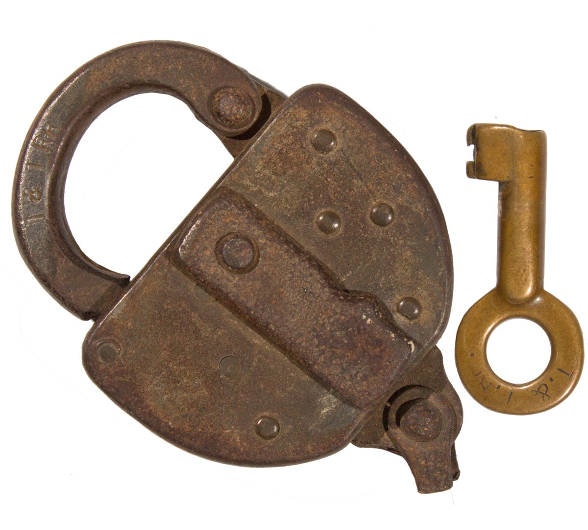 CA, Ludlow-San Bernardino County-Tonopah & Tidewater Railroad Lock & Key