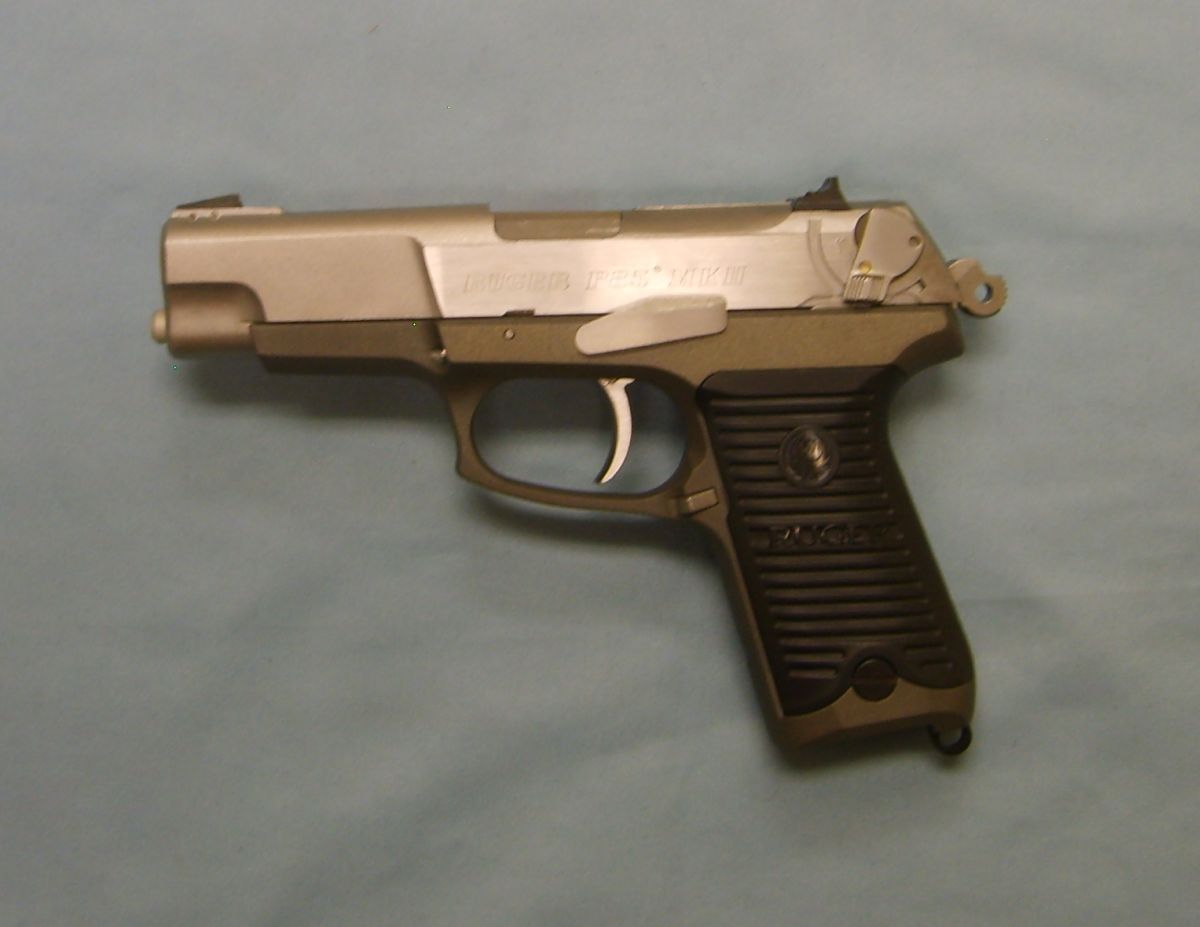 RUGER P85 MKII, 9MM, stainless, NIB, s#303-13156