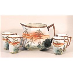 Hand Painted Nippon Lemonade Set with Large