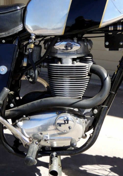 1971 BSA B50 MX Motocross Motorcycle in excellent