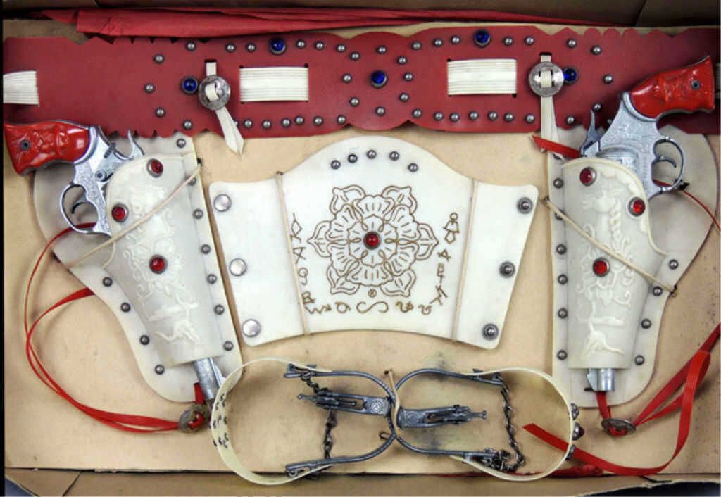 The Kilgore "Wild West Outfit" Kit Carson Cap Gun