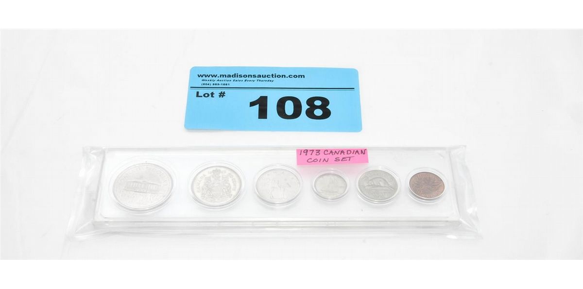 1973 royal canadian mint coin set