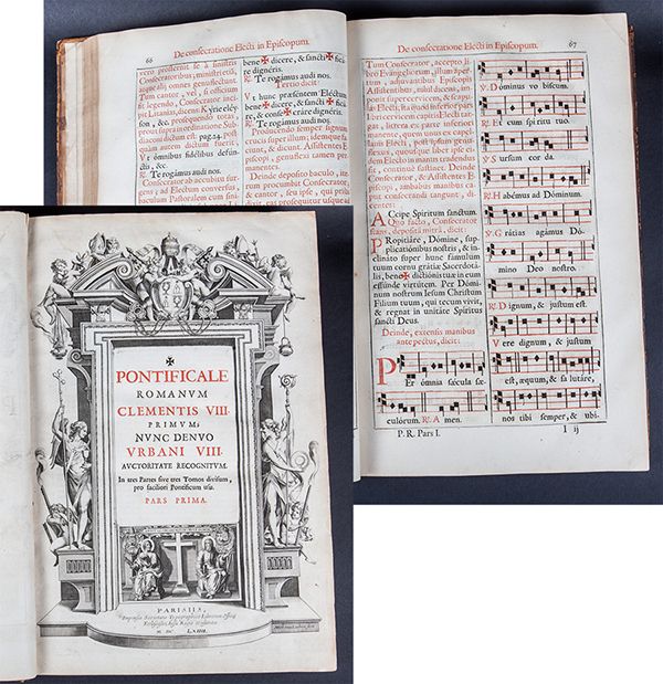 Pontificale Romanum Clementis VIII Primum, Nunc Denuo Urbani Viii ...