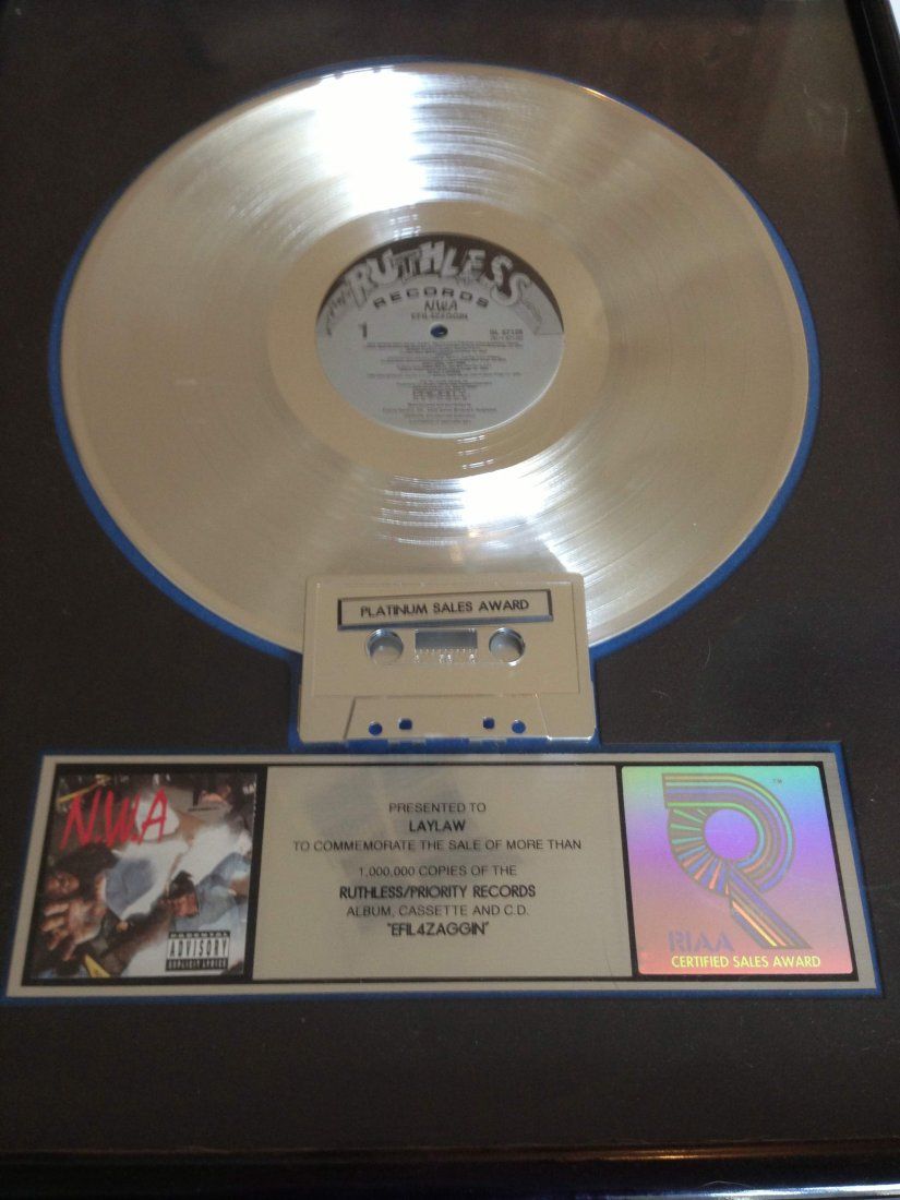 NWA RIAA Platinum Sales Award