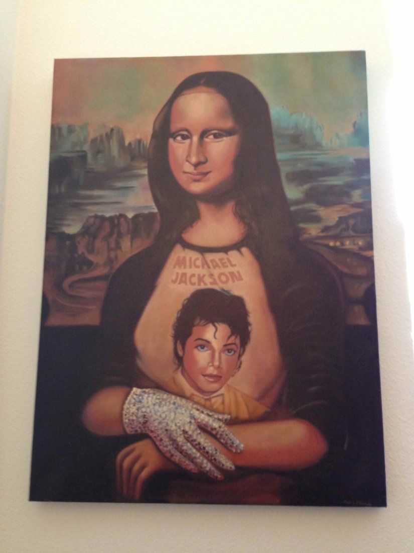 MICHAEL JACKSON "FAN MONA LISA" BY PAUL BEDARD