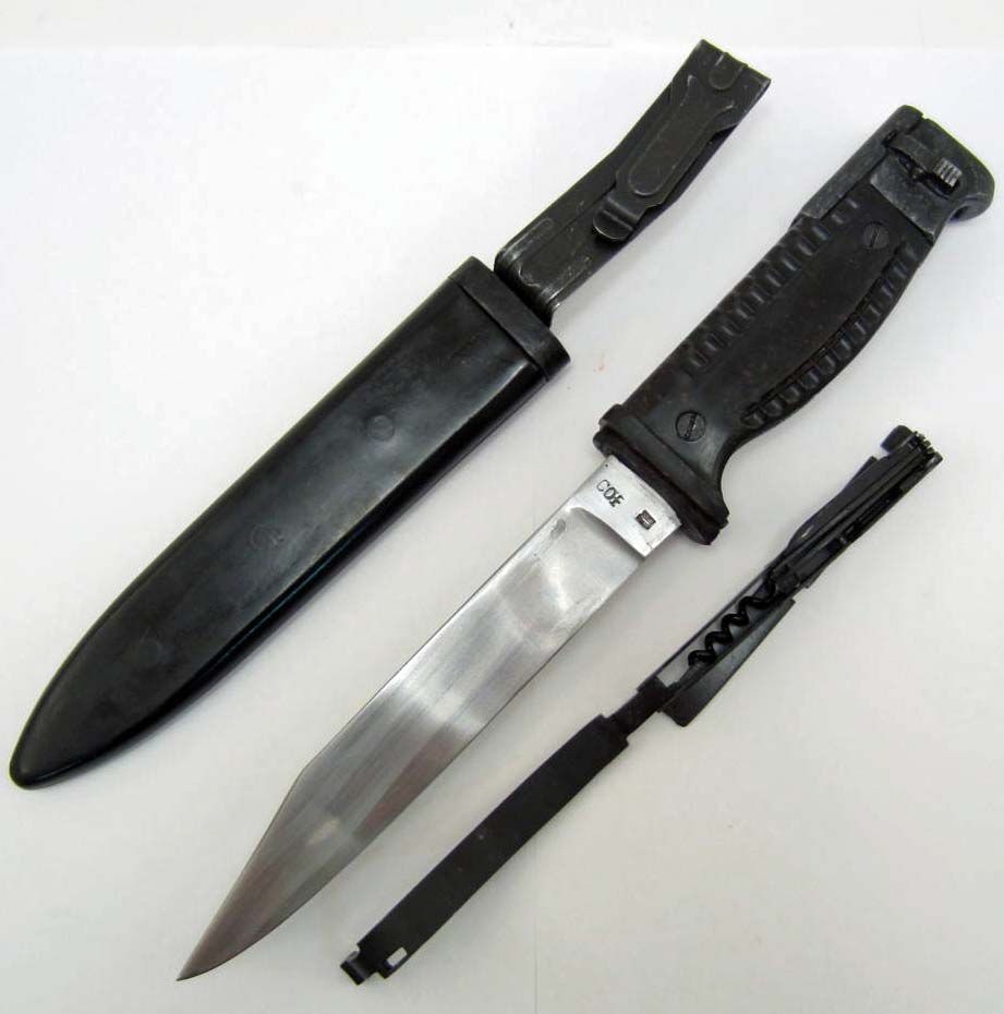 GERMAN NAZI SG 42 W/ HANDLE TOOL KIT COMBAT BAYONET W/ SCABBARD