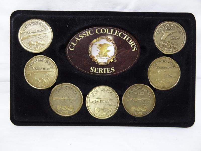 NRA Classic Collector Series Coins QTY(11)