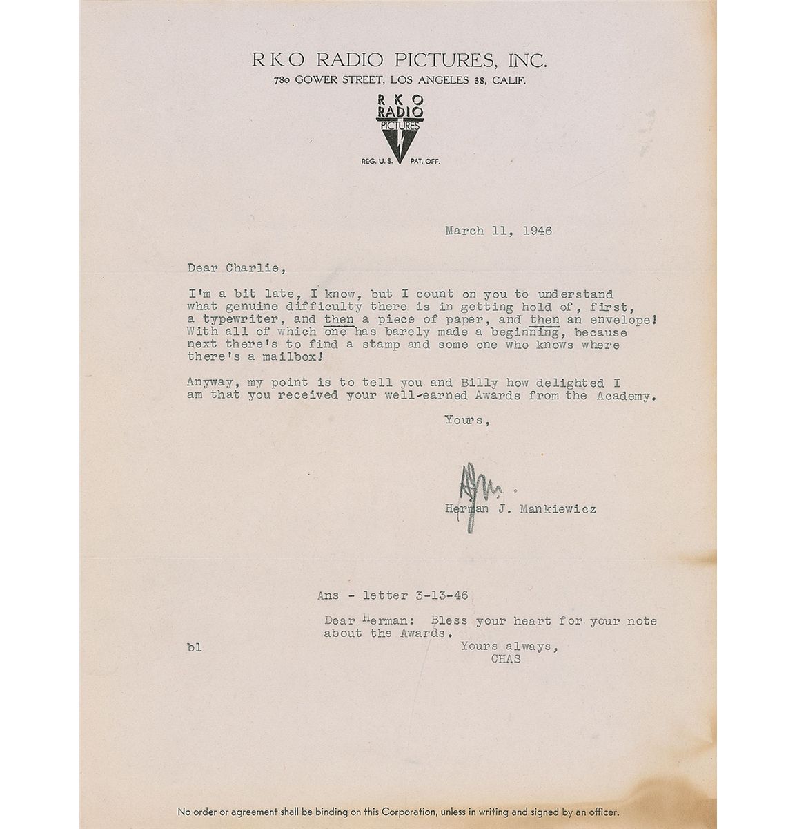 Citizen Kane: Herman Mankiewicz