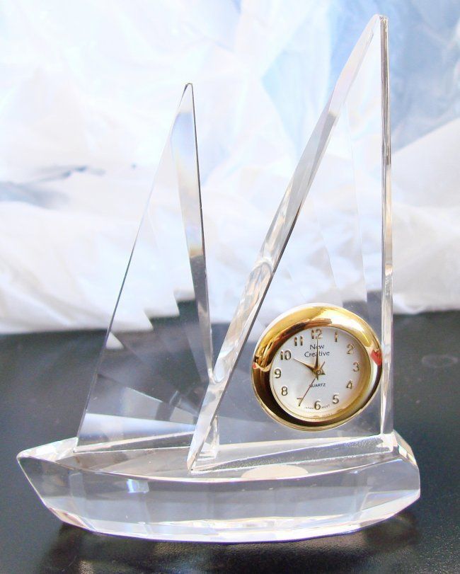 New Creative Quartz Clock Crystal 18k Y/g Filled