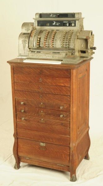 National Cash Register Cabinet Model