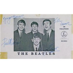 Original Beatles Autographs - 1963