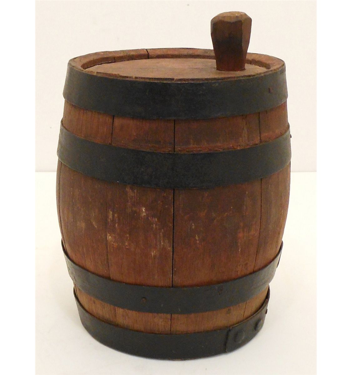 Vintage Small Wood Powder Keg