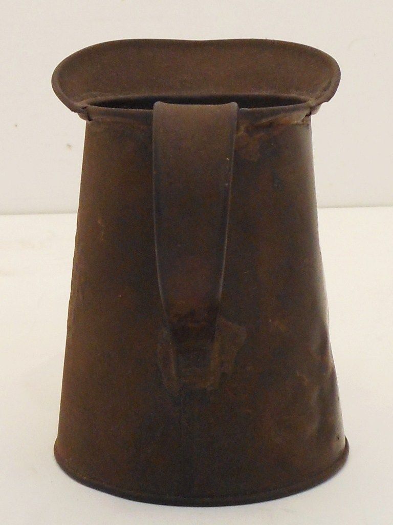 Vintage U.S. Dover Tin Pitcher 1942