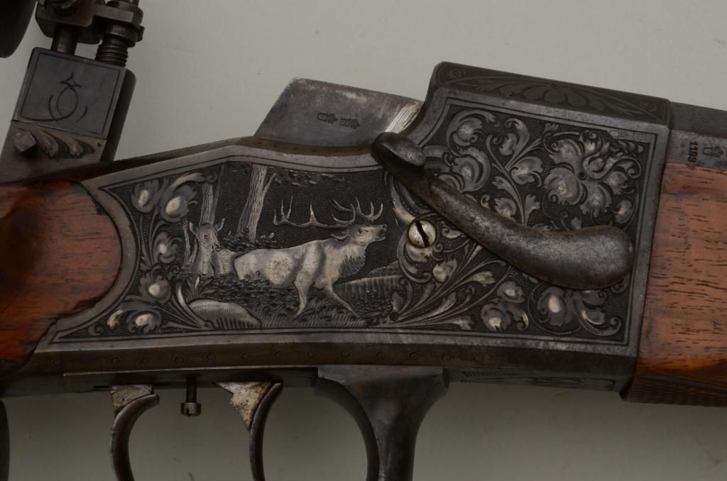 German Zimmerschutzen or parlor rifle for indoor shooting .22 caliber ...