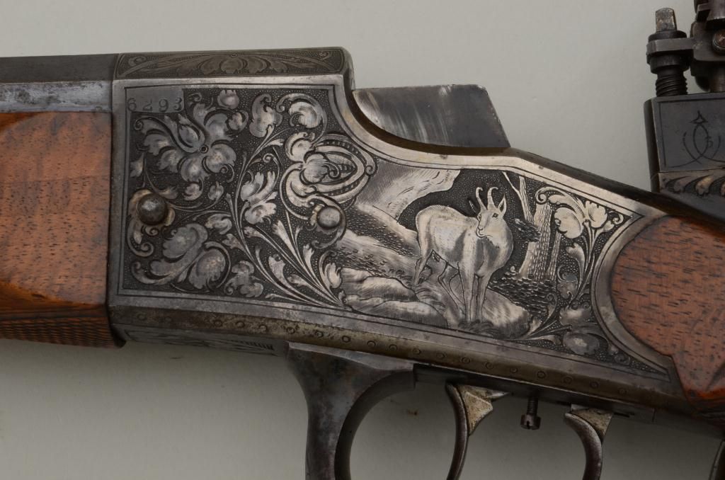 German Zimmerschutzen or parlor rifle for indoor shooting .22 caliber ...