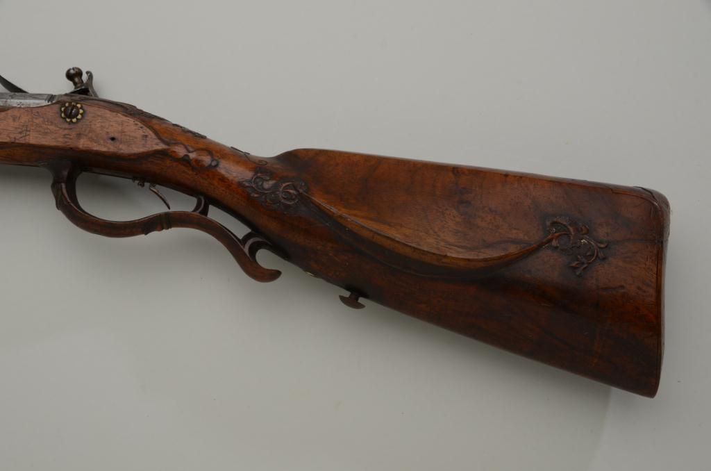 Flintlock Jeager rifle signed T.W. Pistor a SchmalKalden. Circa about ...
