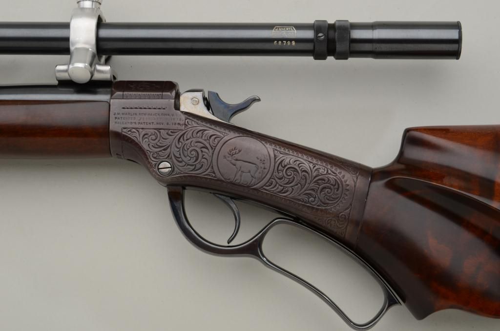 Marlin single shot rifle, (Ballard’s Patent), .22 cal., 26” round ...