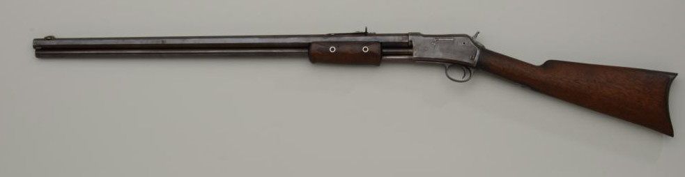 Colt medium frame Lightning pump action rifle, .32 cal., 26” octagon ...
