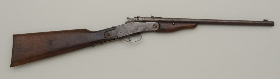 Hamilton Rifle Co. No. 027 single shot rifle, .22 cal., wood stocks, # ...