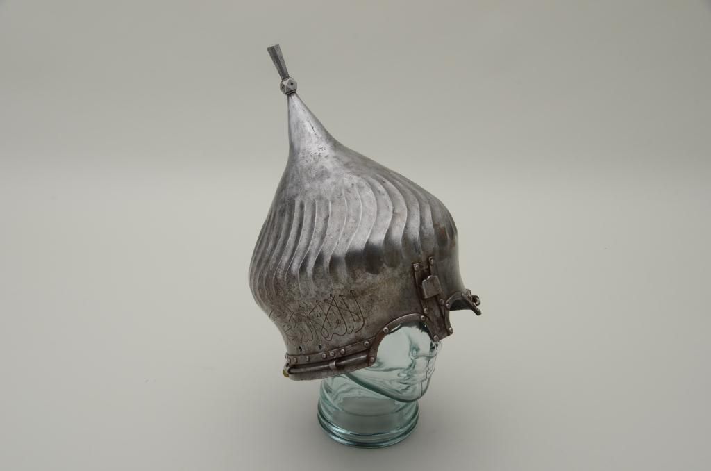 Mid-eastern turban armor helmet