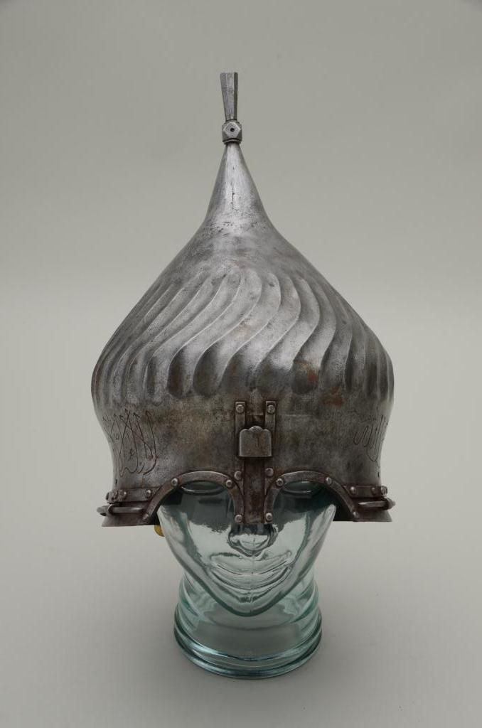 Mid-eastern turban armor helmet