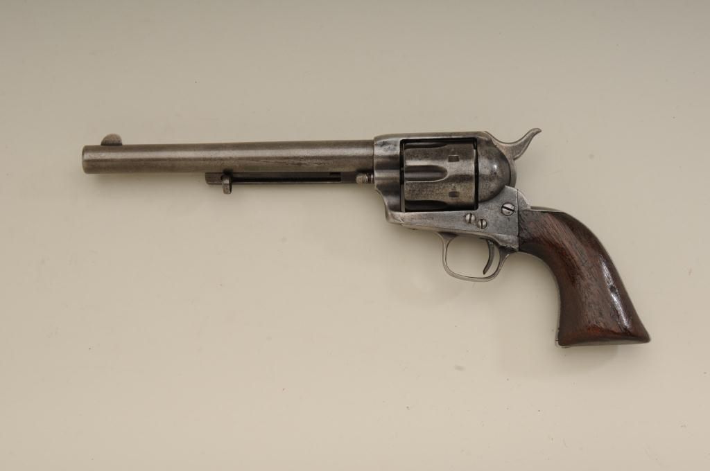 Colt Single Action Army revolver .44 Henry rimfire caliber, 7 ½” barrel ...