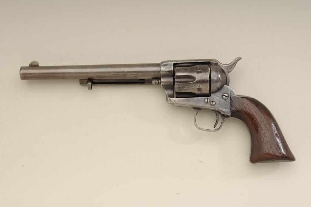Colt Single Action Army revolver .44 Henry rimfire caliber, 7 ½” barrel ...