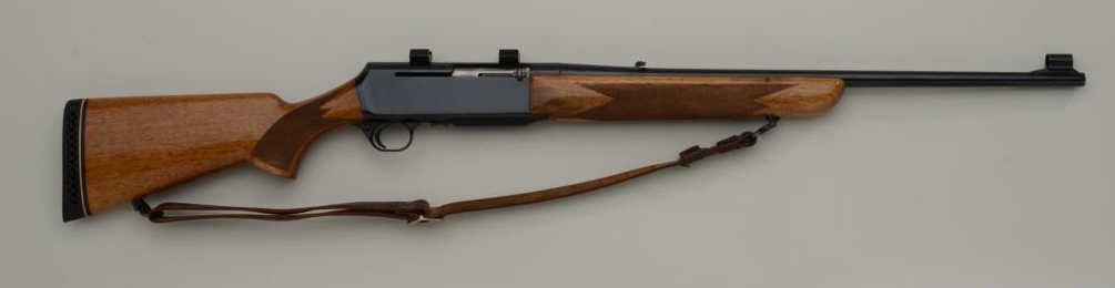 Belgian-made Browning BAR semi-auto rifle, .30-06 cal., 23” round ...