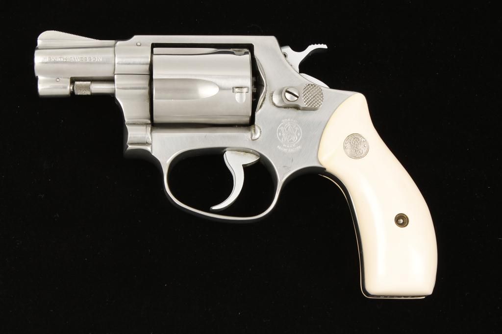 Smith & Wesson Model 60 stainless steel .38 special caliber, 2” barrel ...