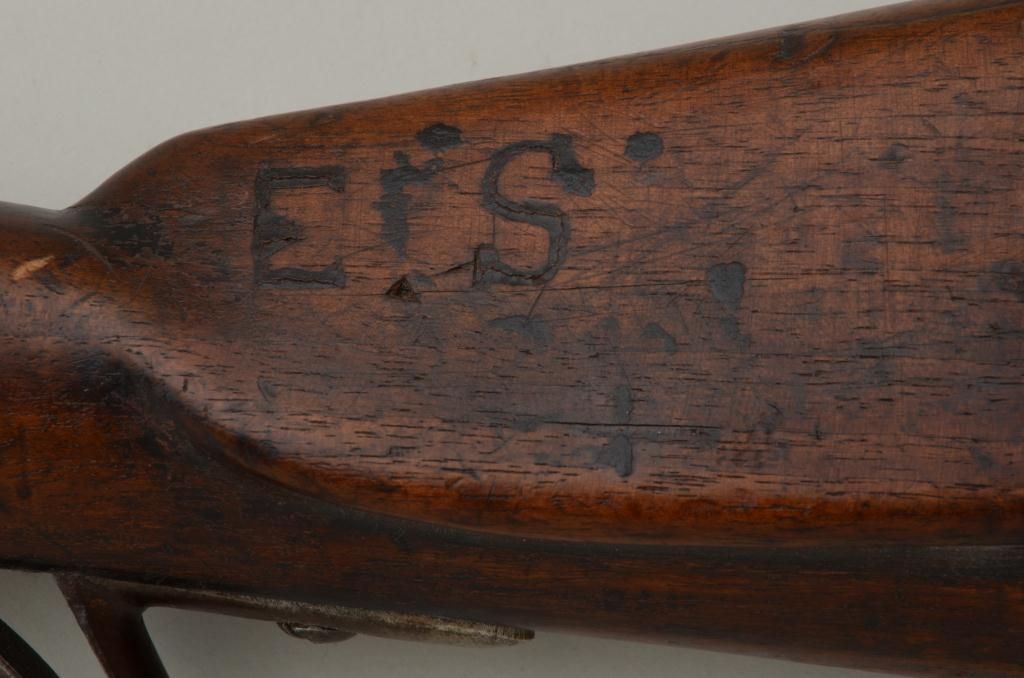 American Civil War era European percussion rifle, .68 cal., 27” barrel ...