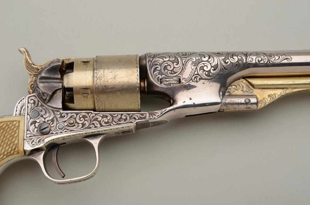Colt 1860 Army revolver .44 caliber percussion deluxe New York style ...