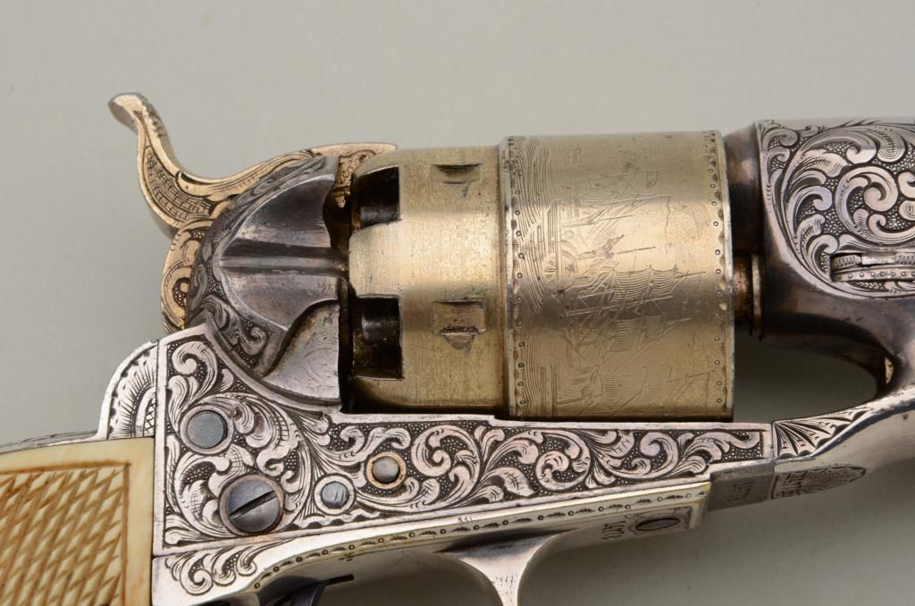 Colt 1860 Army revolver .44 caliber percussion deluxe New York style ...