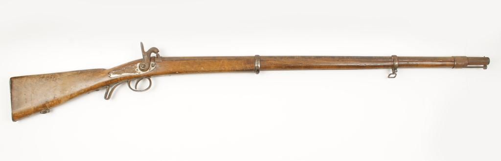 Low-quality French style percussion trade musket circa mid-to-late 19th ...