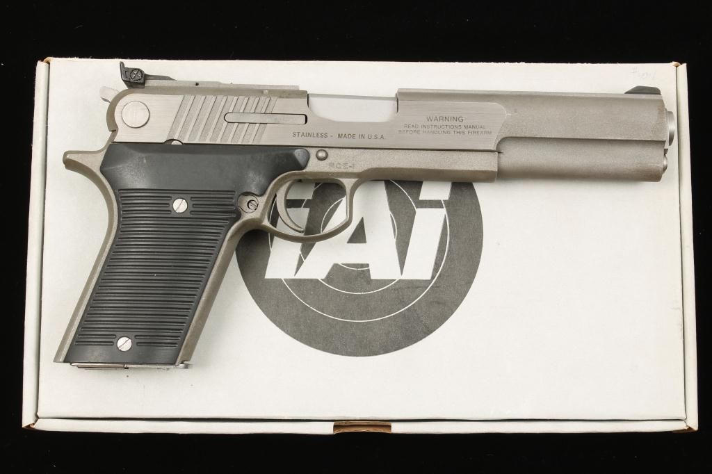 iAi Automag IV semi-auto pistol, .45 Win. Mag. cal., 6-1/2” barrel ...