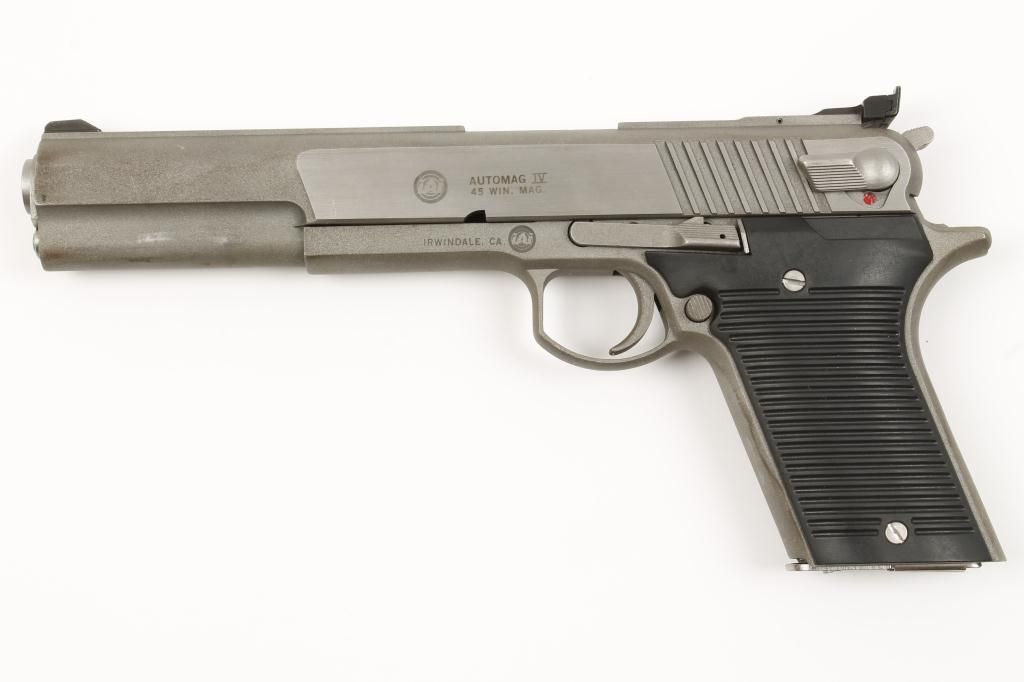 iAi Automag IV semi-auto pistol, .45 Win. Mag. cal., 6-1/2” barrel ...