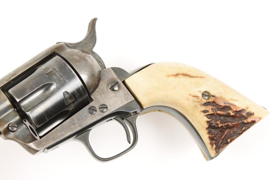 Colt SAA revolver, .38 Special cal., 4-3/4” barrel, blue and case ...