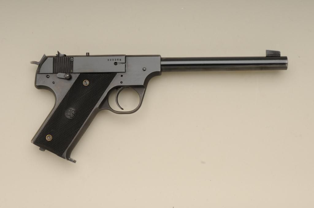 Hi-Standard Model HB semi-auto pistol, .22LR cal., 6-3/4” barrel ...