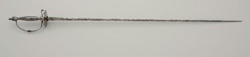 19th century European faceted steel and polished bright metal small ...