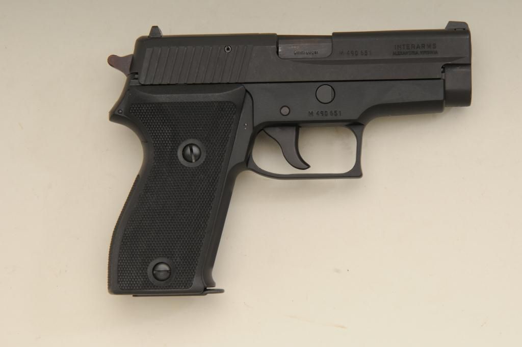 Sig Sauer Model P225, made in West Germany, 9mm Luger cal., 4” barrel ...