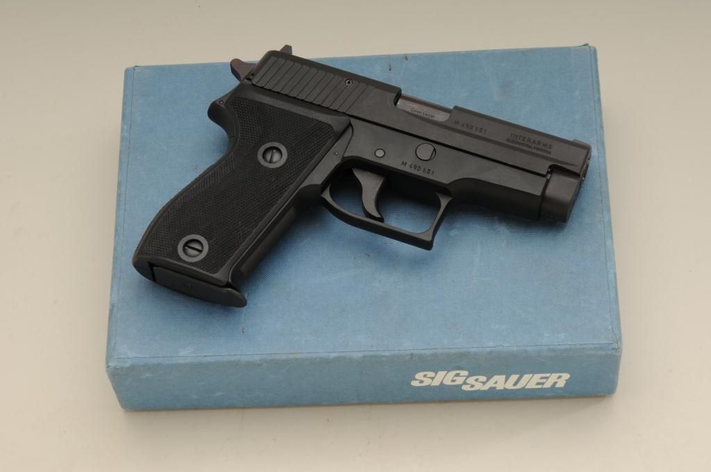 Sig Sauer Model P225, made in West Germany, 9mm Luger cal., 4” barrel ...