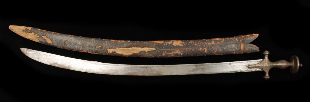 Indian tulwar sword circa 18th to 19th century approximately 36 ½ ...