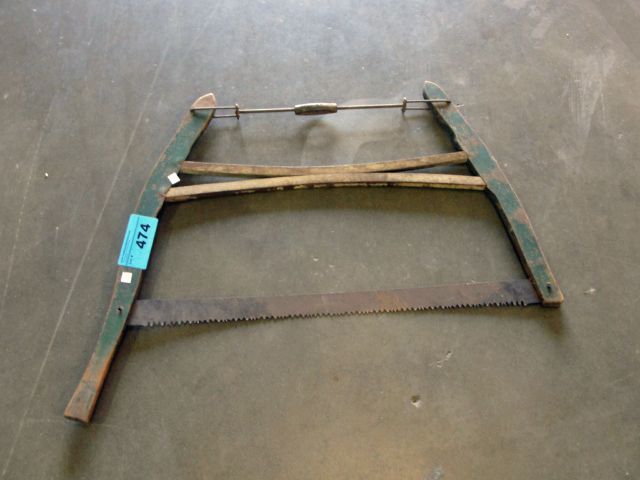 Vintage wooden swede saw