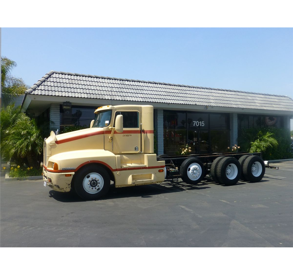 1993 KENWORTH T600 tag AXLE